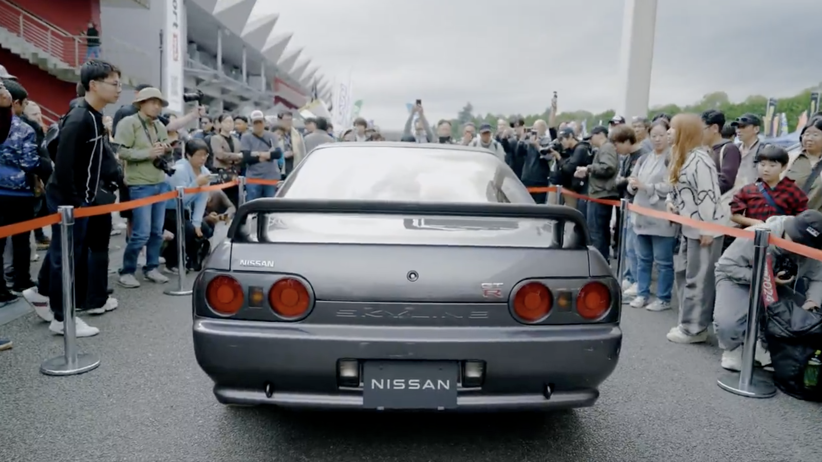 Nissan's EV-Swapped R32 Skyline GT-R Is Here To Make People Mad - The Autopian
